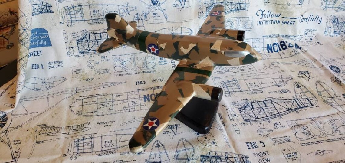 Handcrafted Wooden C-47 Skytrain Toy Plane. Durable Child's Toy. - Etsy