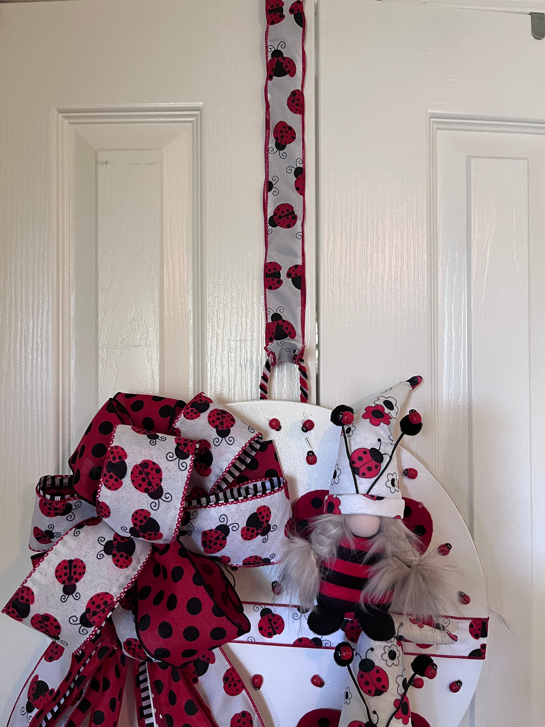 Ladybugs, Ladybugs Door Hanger - 20" - Etsy