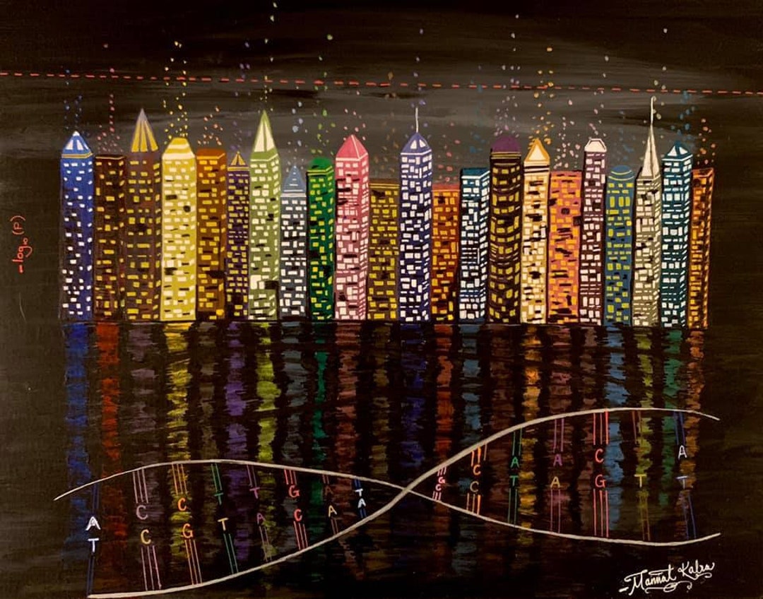 GWAS Manhattan Plot/manhattan Skyline - Etsy