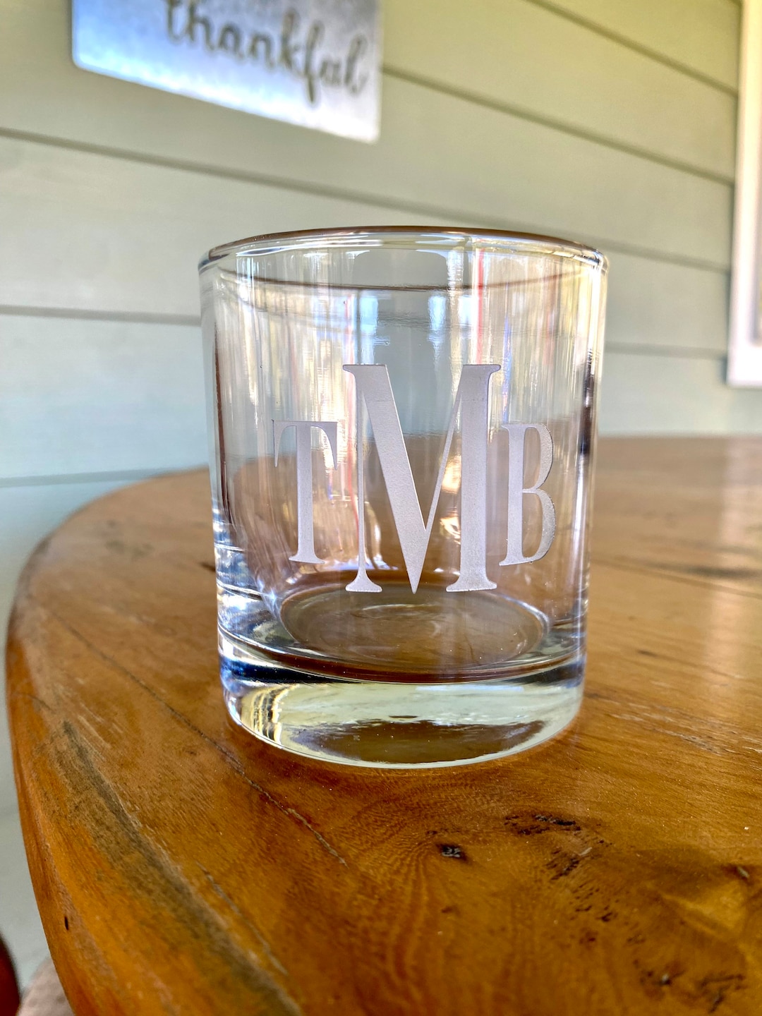 Custom Initial Whiskey Glasses| Custom Grad Gifts| Single or Double ...