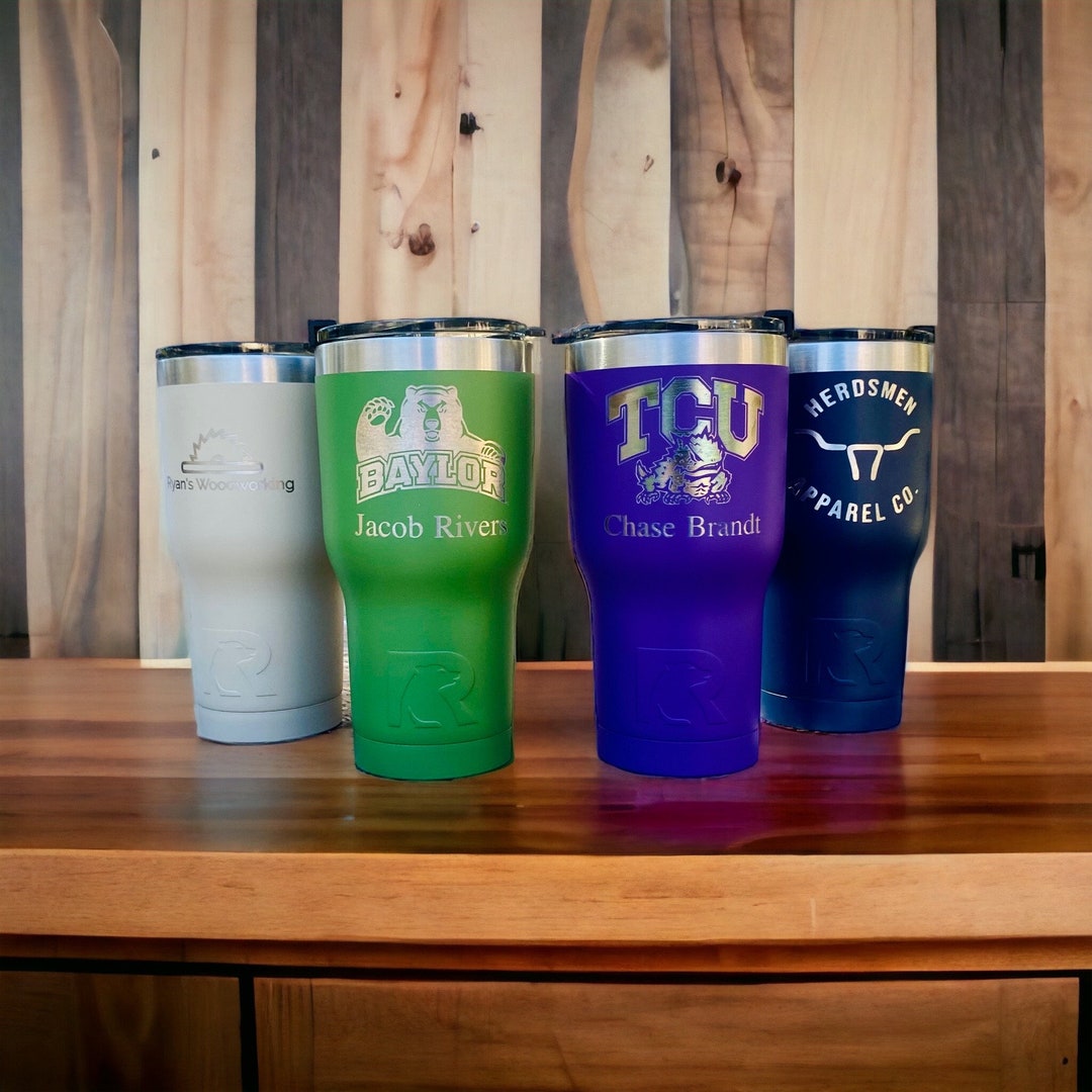 Custom College RTIC Tumblers 20oz, 30oz & 40oz Get Any College Logo ...