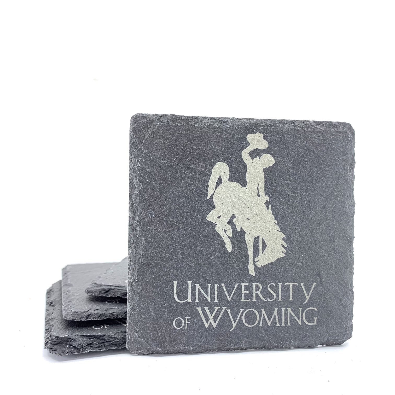 College Logo Slate Coasters Personalized College Coasters - Etsy