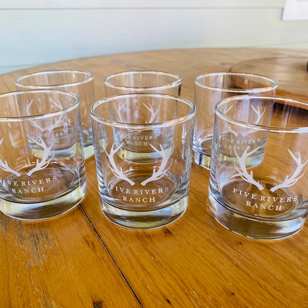 Custom Wine Glasses With Logo - Etsy