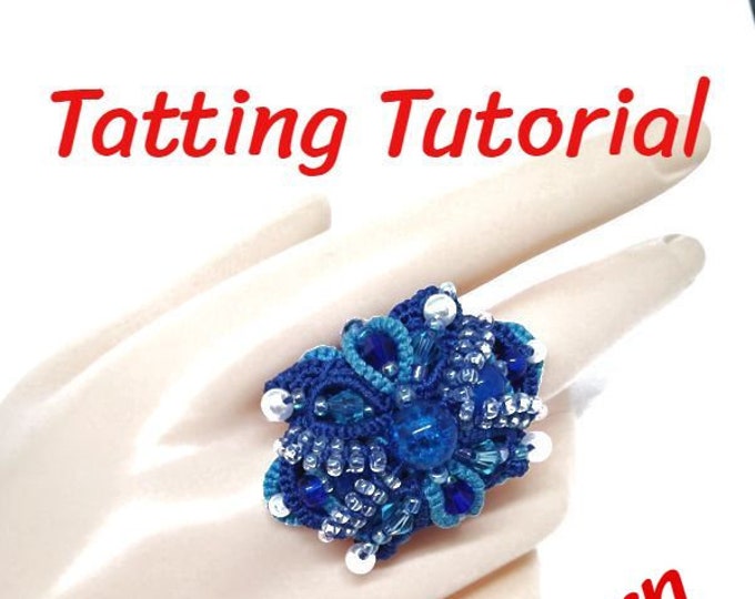 Tatting Tutorial, Ankars Tatting, Shuttle Tatting Ring, Tatting Pattern ...