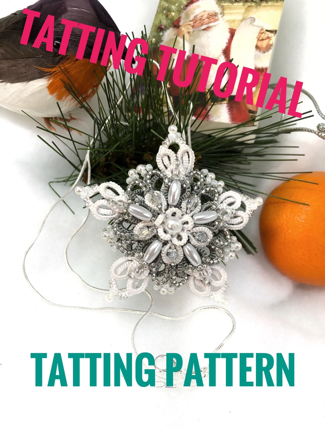 Tatting Tutorial Tatting Pattern PDF Digital Tatting - Etsy