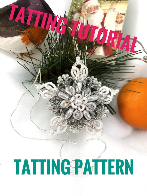Tatting Tutorial Tatting Pattern PDF Digital Tatting - Etsy