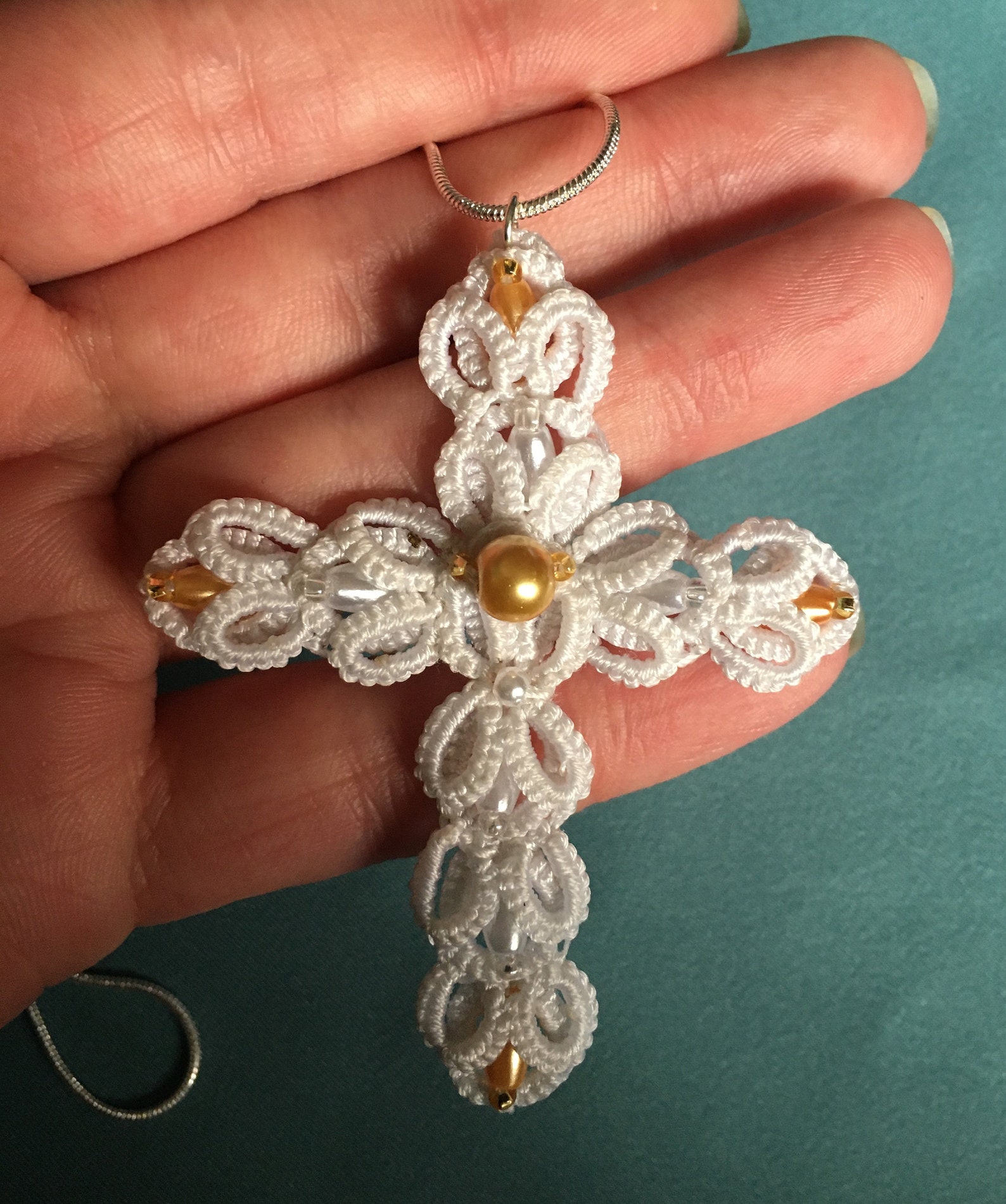 Tatting Tutorial Cross,tatting Pattern, PDF Digital Tatting, Tutorial ...