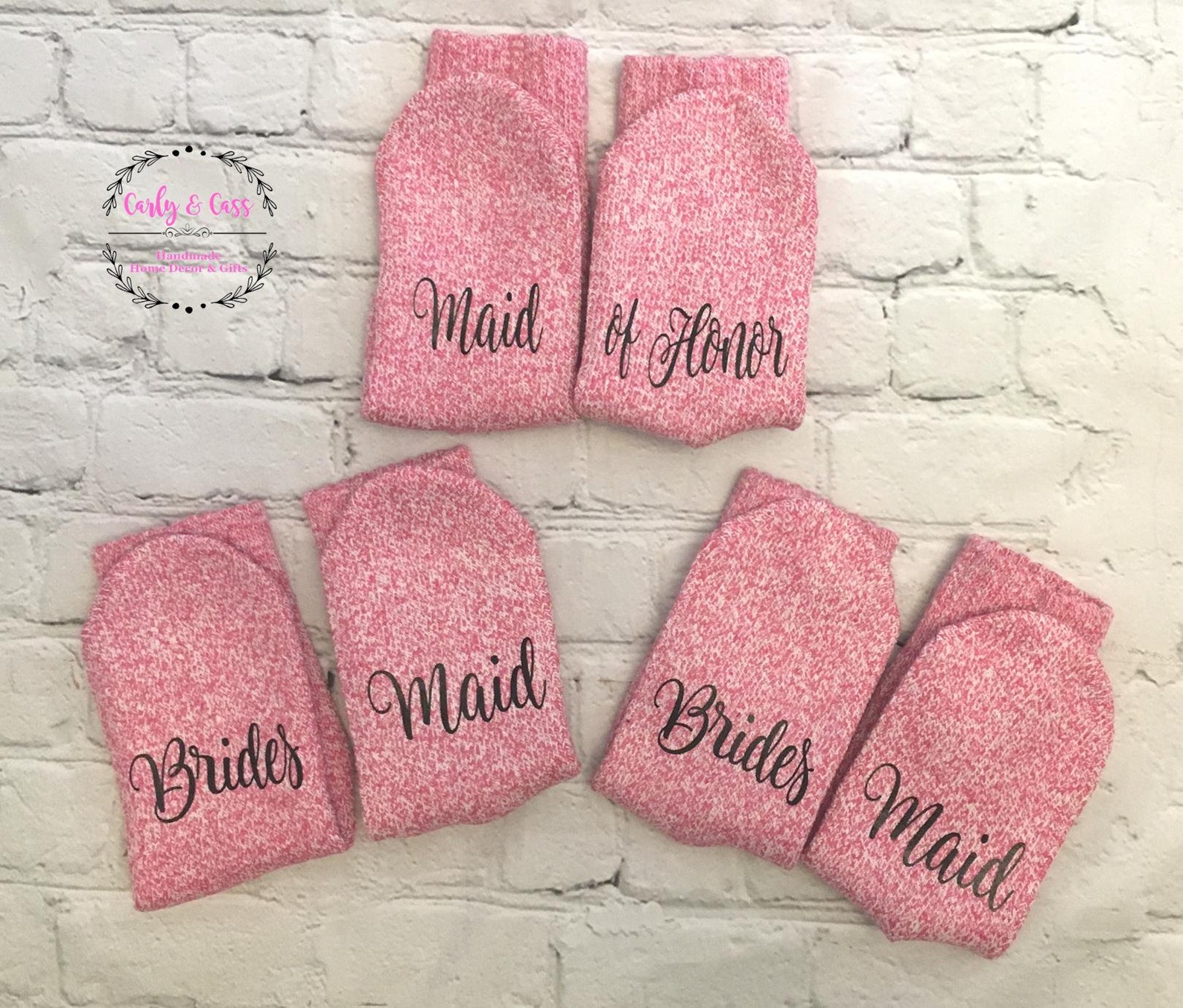 Bridal Party Socks Bridesmaid Socks Wedding Party Socks | Etsy