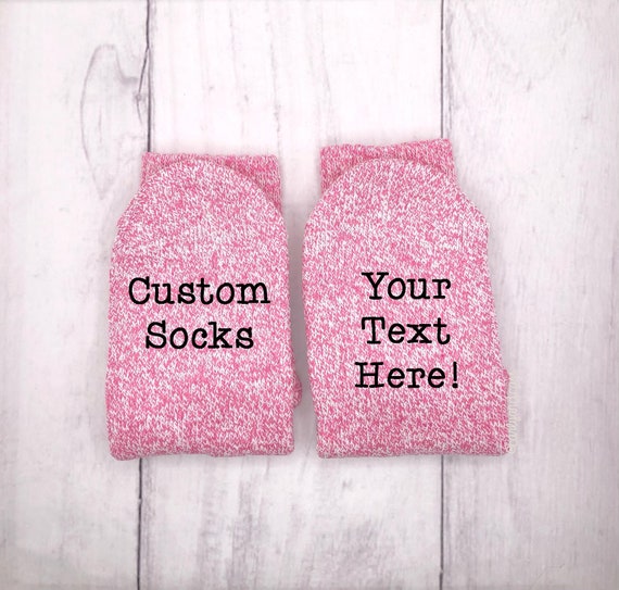 Custom Socks Personalized Socks Create Your Own Socks Party - Etsy