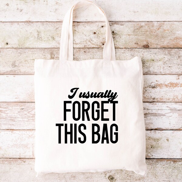 Usually Forget Bag - Etsy