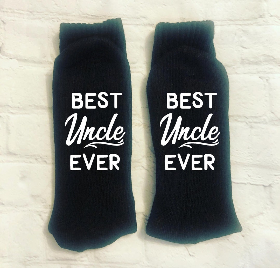 Best Uncle Ever Socks, Uncle Socks, Funny Uncle Gift, Gift for Him - Etsy