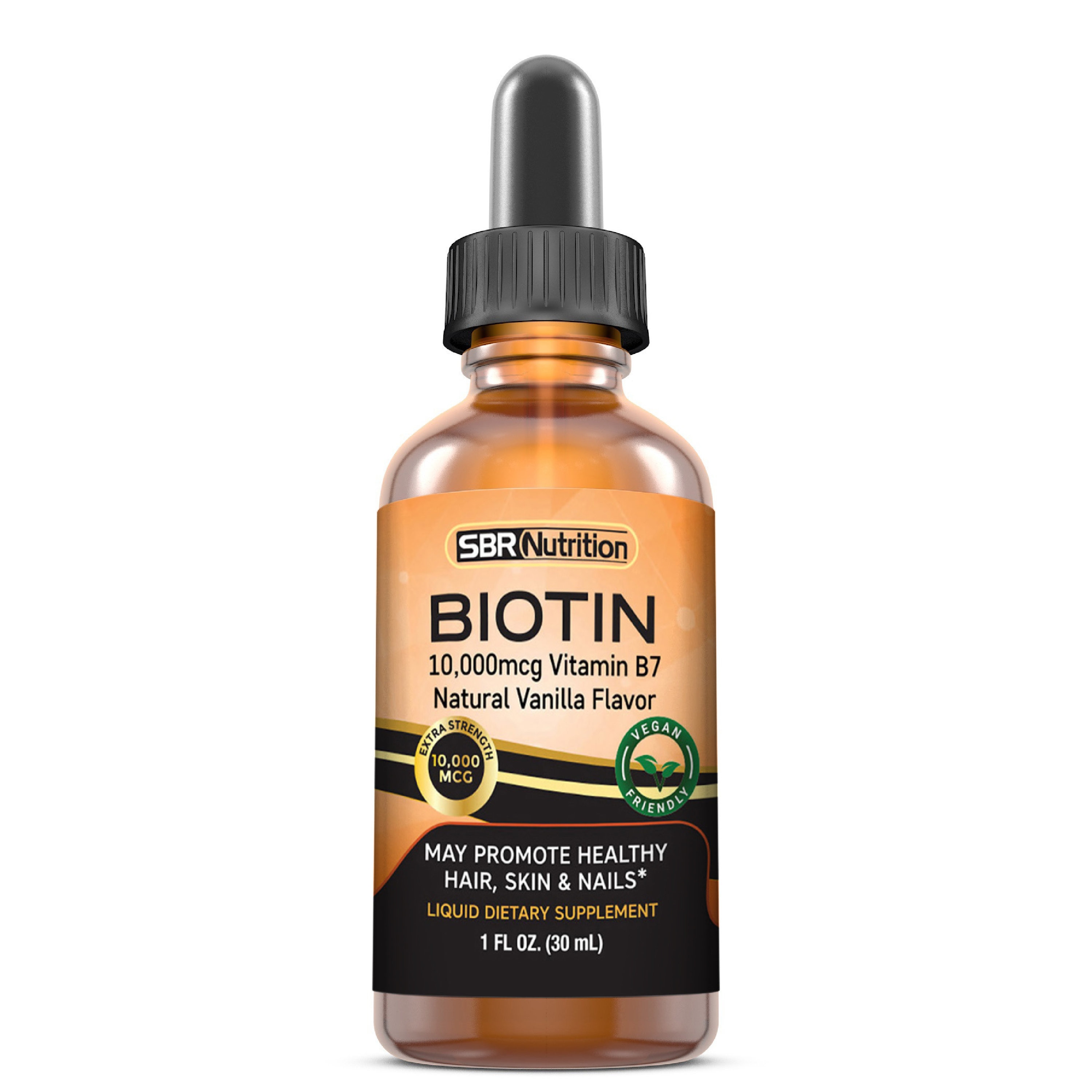 MAX Absorption Biotin Liquid Drops 10000mcg of Biotin per - Etsy