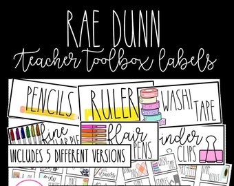 Nature Teacher Toolbox Editable Labels Nature Classroom - Etsy