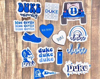 Duke Blue Devils 4 Premium Vinyl Decal Licensed NCAA - Etsy