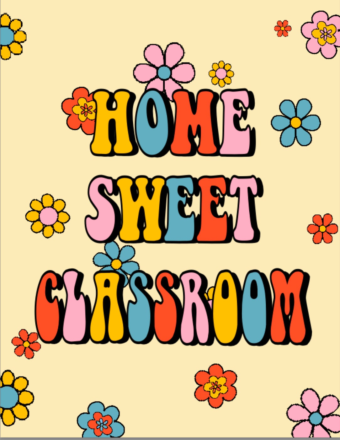 Groovy Vibes 70s Retro Inspirational Positive Quote Posters - Etsy