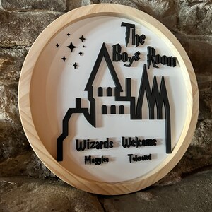 Wizard Room Sign / Wizard Door Sign/ Bedroom Sign - Etsy
