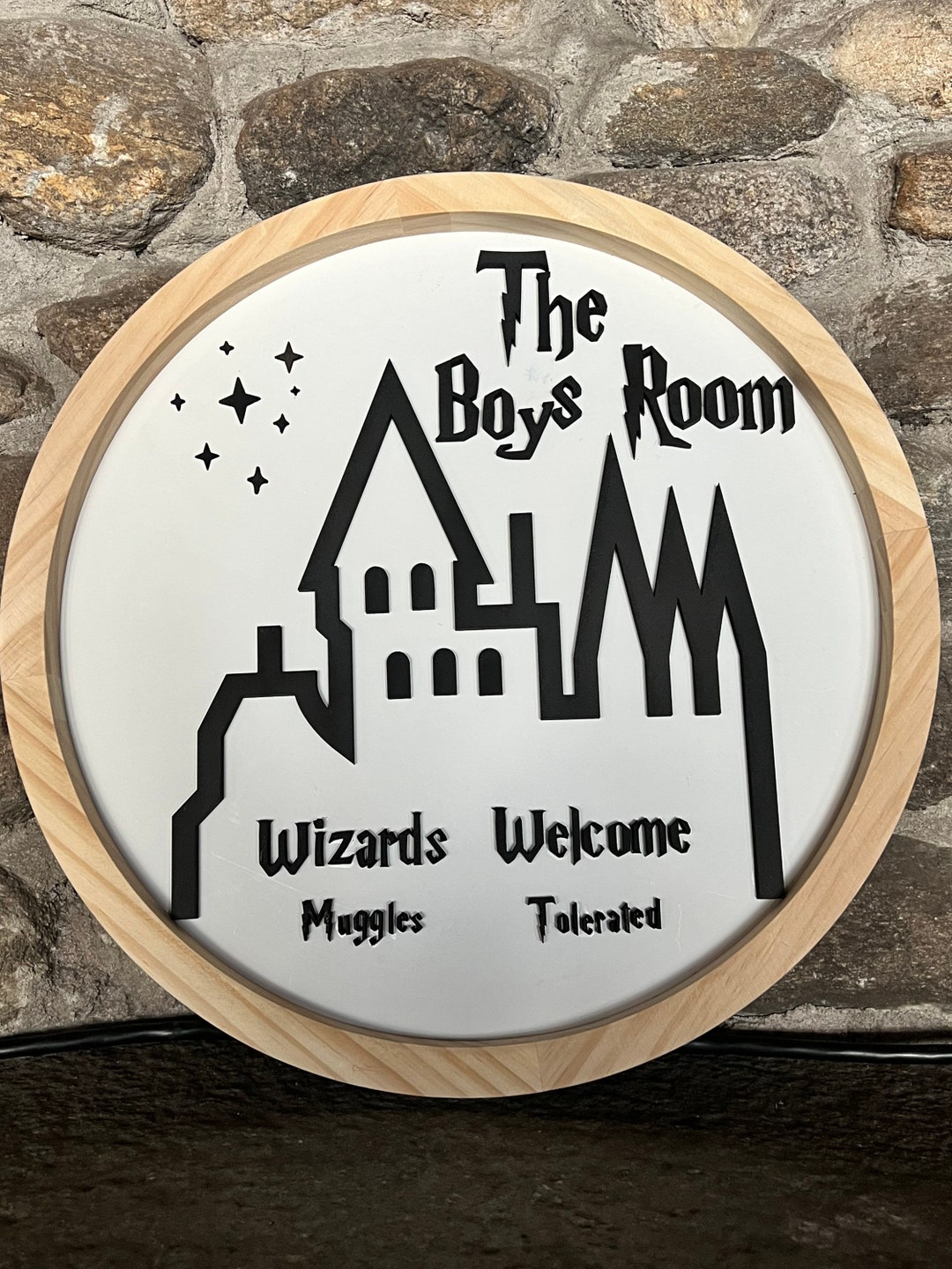 Wizard Room Sign / Wizard Door Sign/ Bedroom Sign - Etsy
