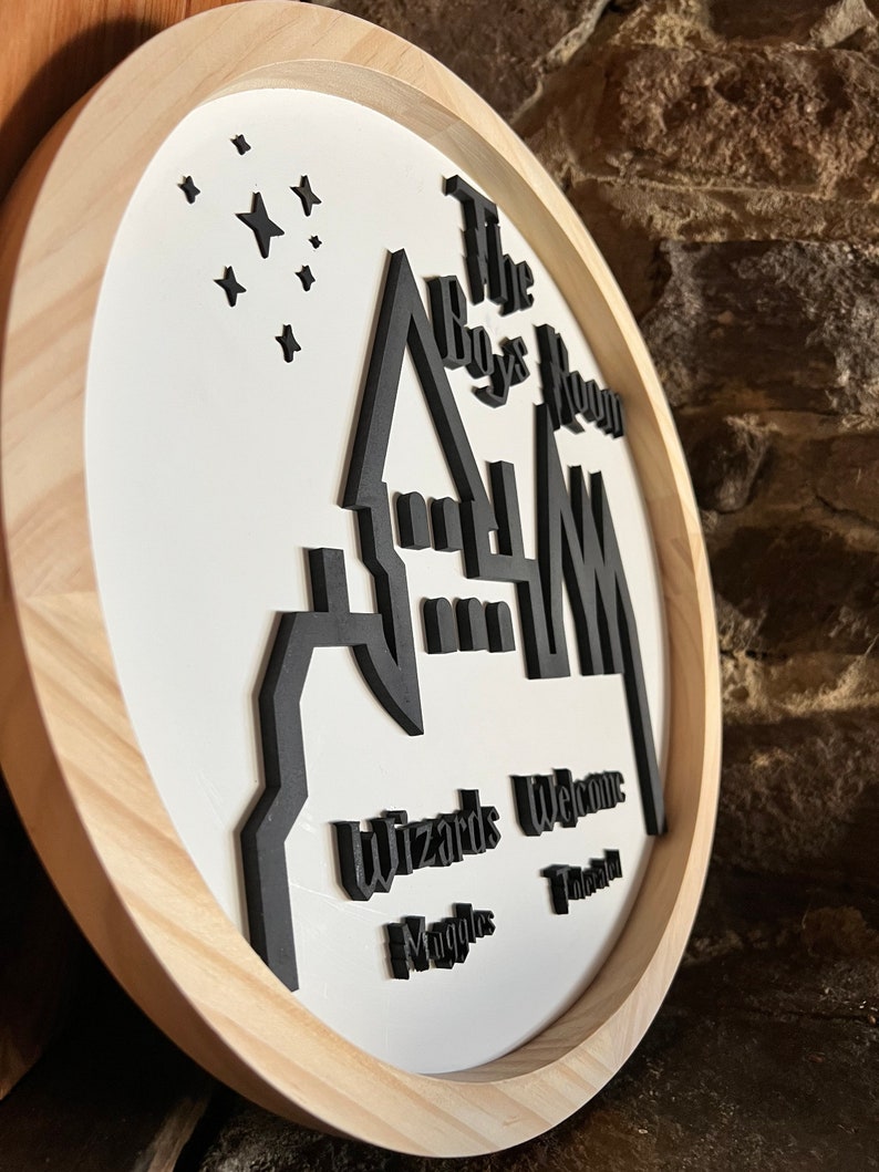 Wizard Room Sign / Wizard Door Sign/ Bedroom Sign - Etsy