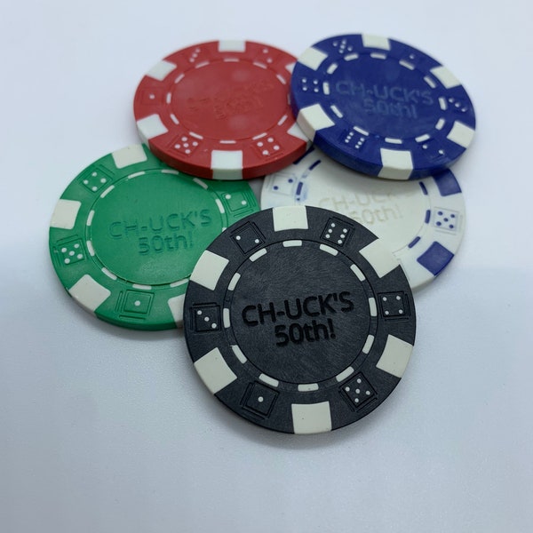 Custom Poker Chips - Etsy