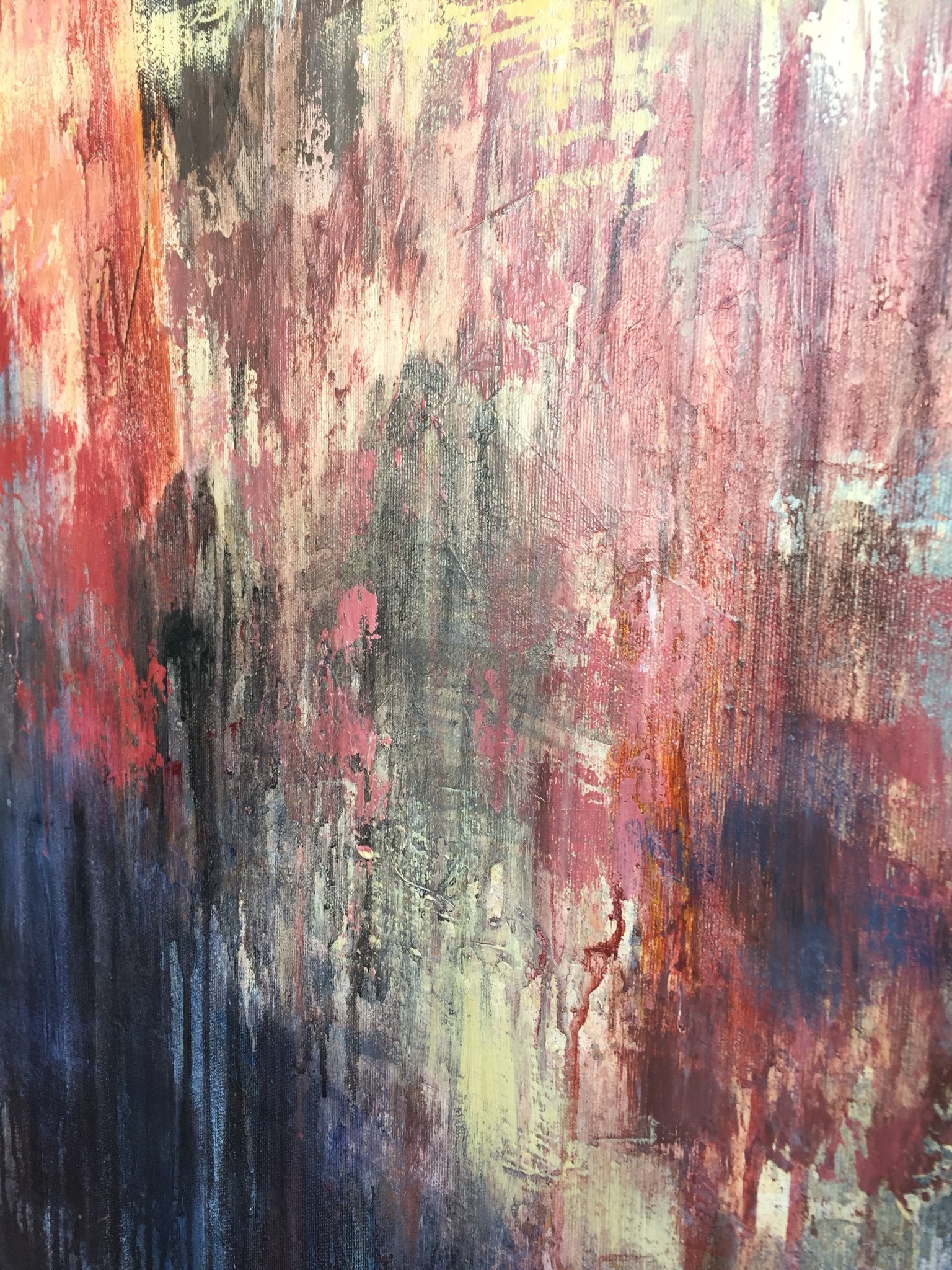 Abstract Figurative Painting Abstract Creative Painting On | Etsy