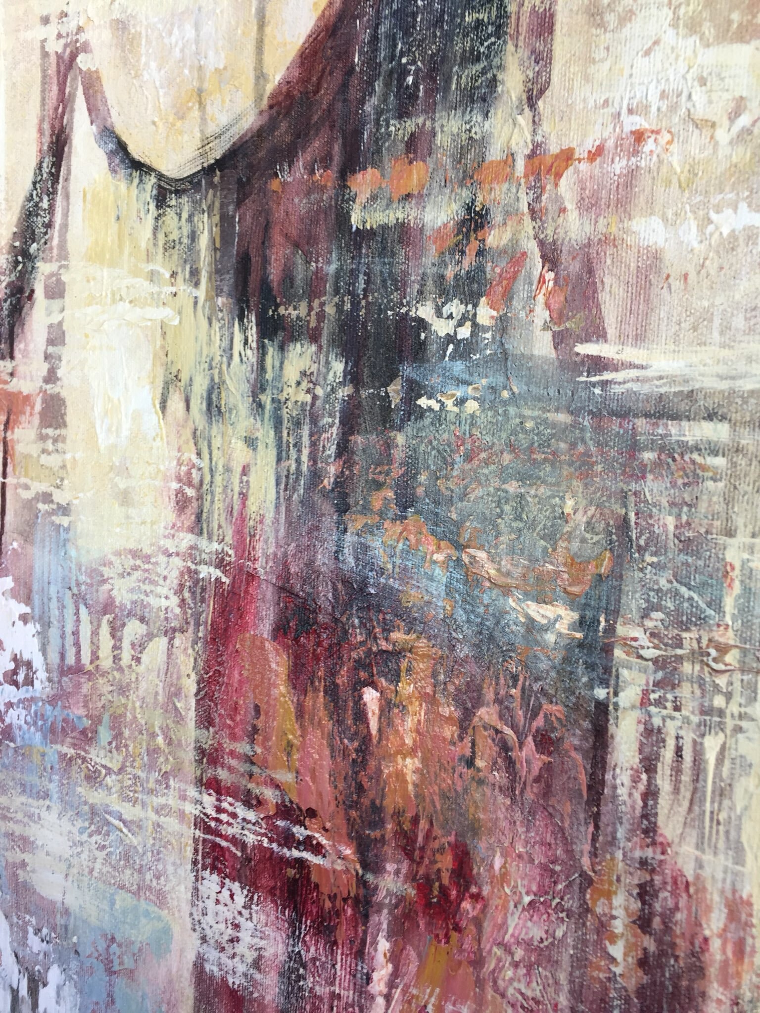 Abstract Figurative Painting Abstract Creative Painting On | Etsy