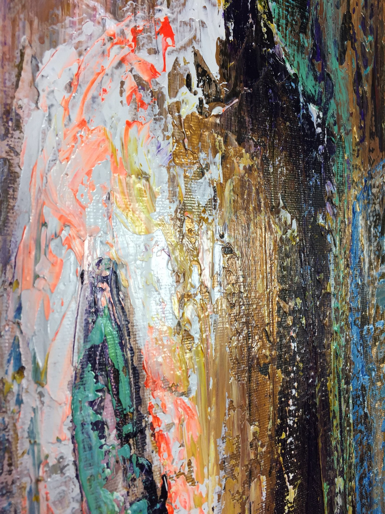 Abstract Painting Of People