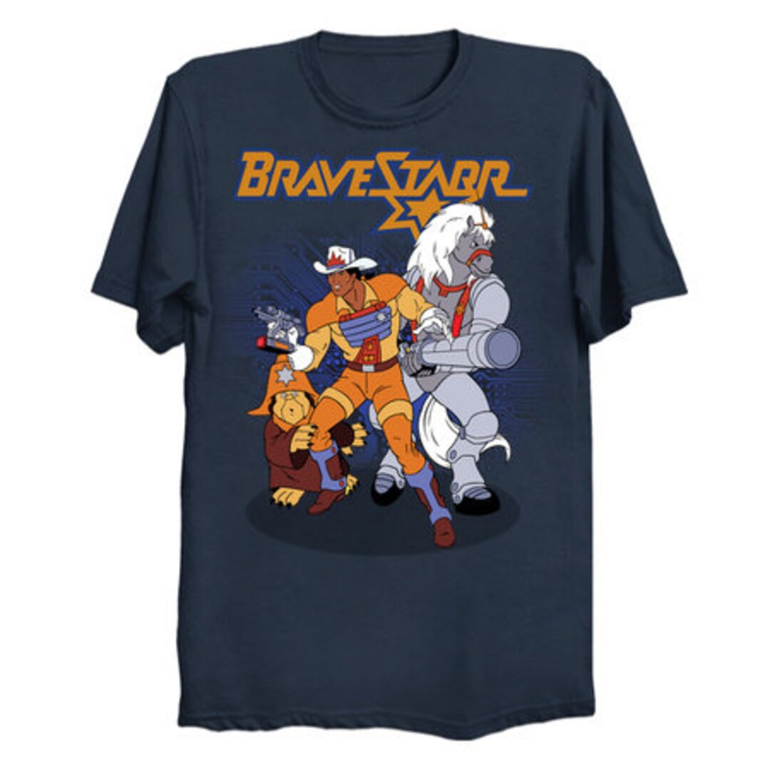 Bravestarr Unisex Adult T-shirt - Etsy