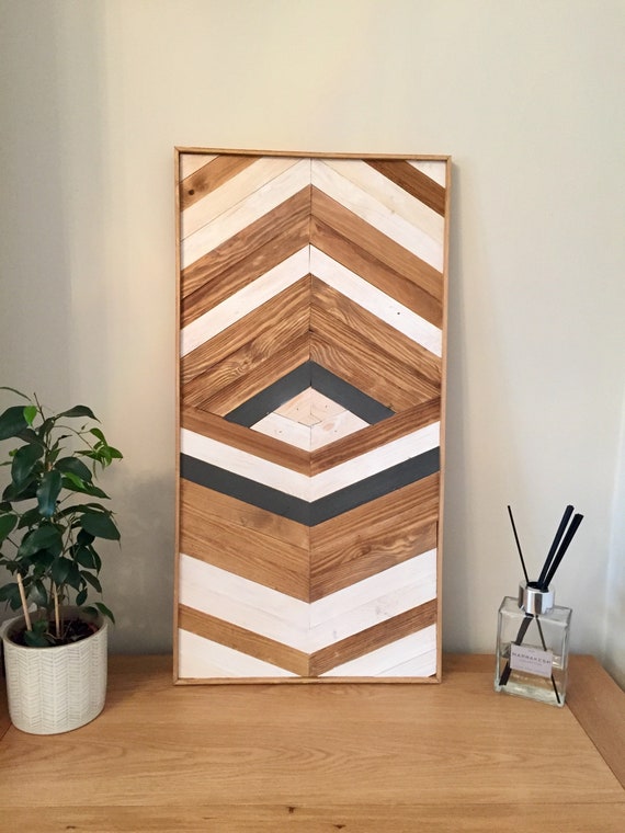 Timber Wall Art Geometric Art Wall Art Home Decor - Etsy UK
