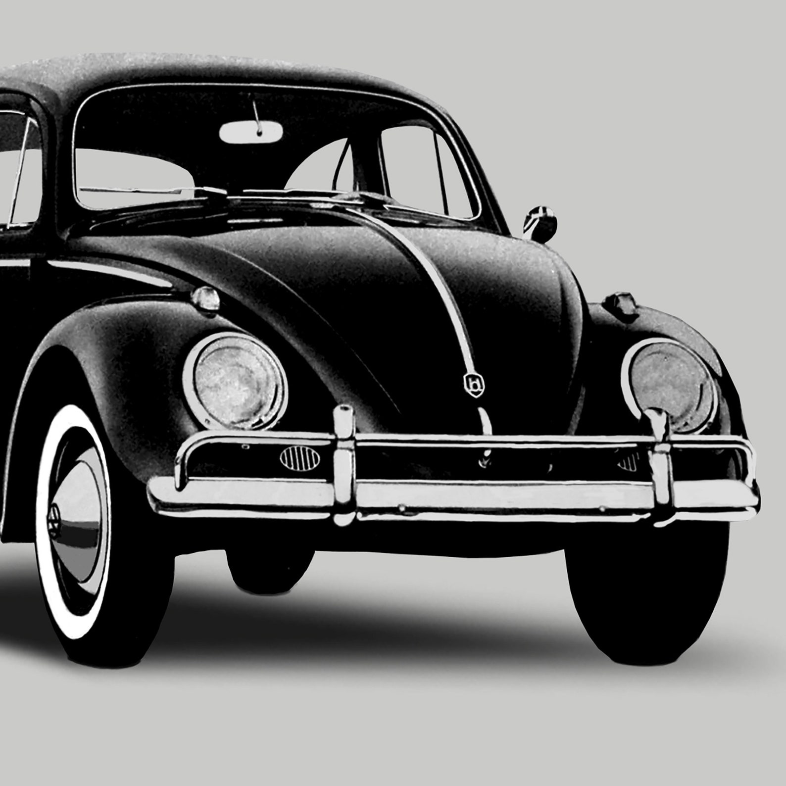 VW Think Small Advertisement - Restored and Remastered - Etsy