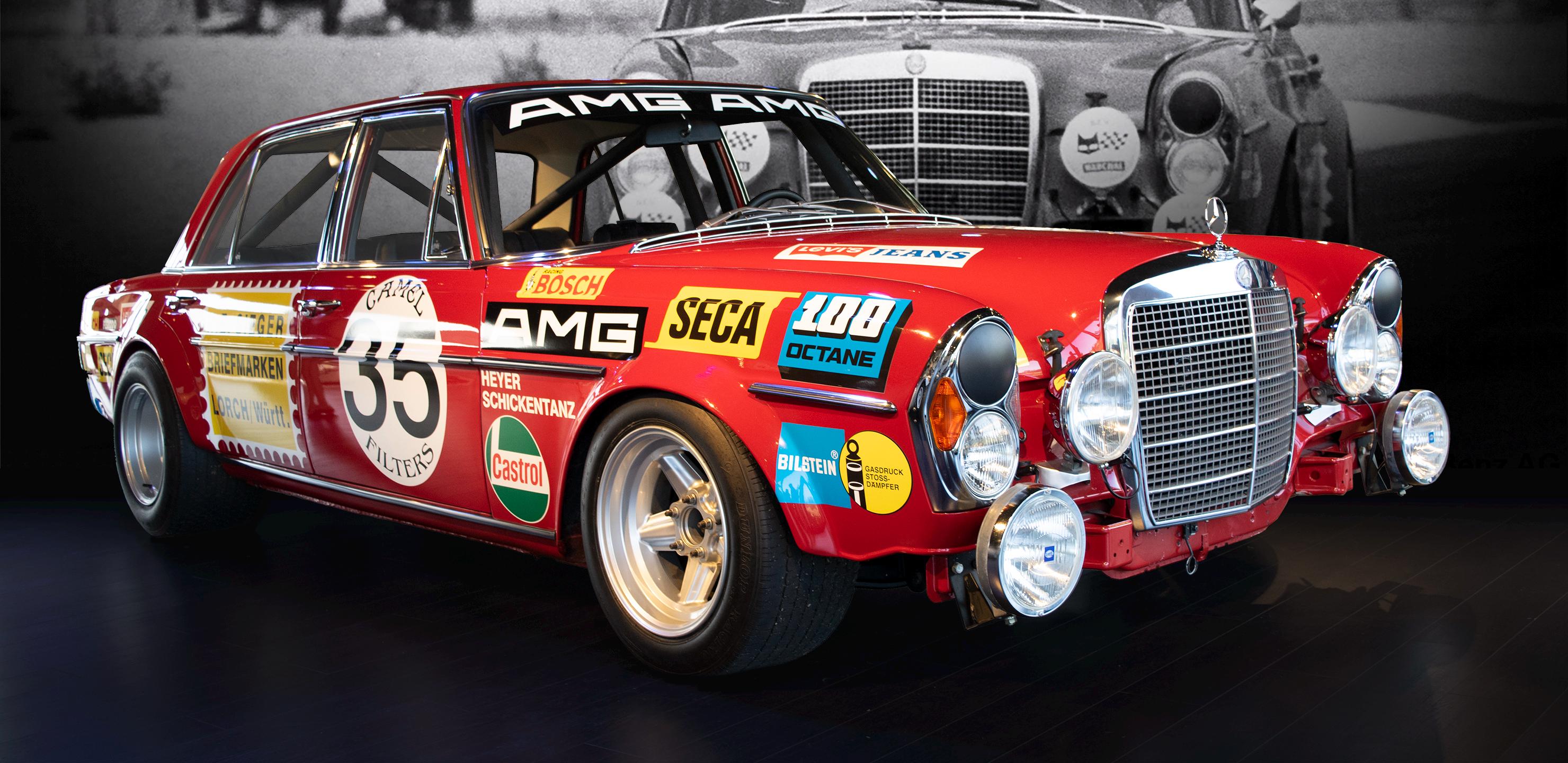 1969 Mercedes-benz 300SEL AMG 'red Pig' - Etsy