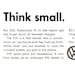 VW Think Small Advertisement - Restored and Remastered - Etsy
