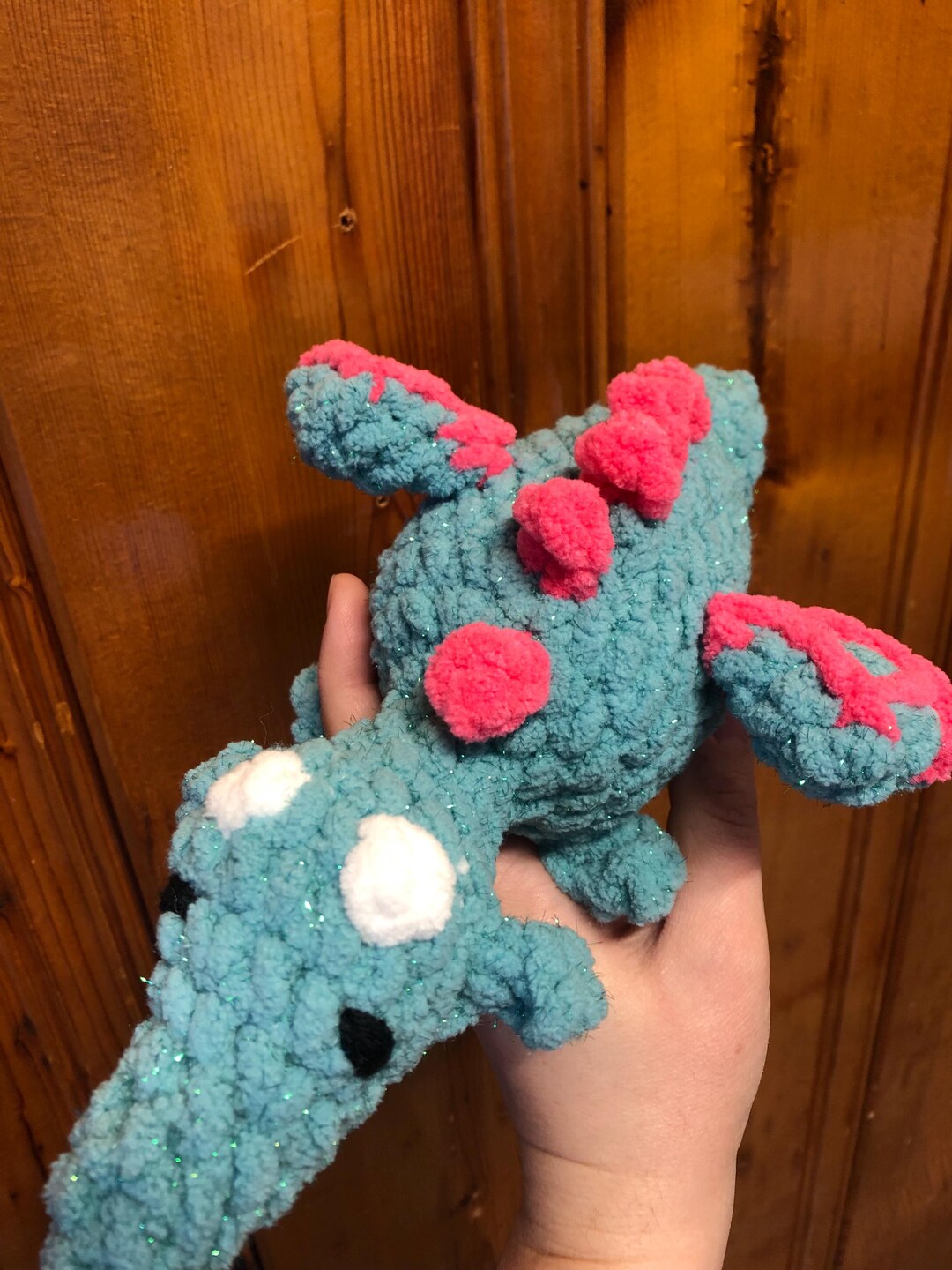 Chubby Dragon Crochet Plush Toy - Etsy