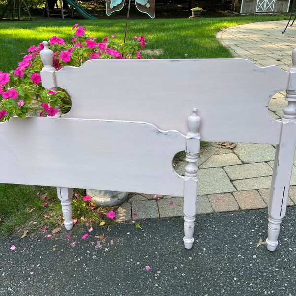 Shabby Chic Headboard - Etsy