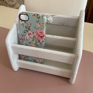 Desk Organizer, Desk Caddy, Notepad Holder, Cell Phone Holder, Cell ...