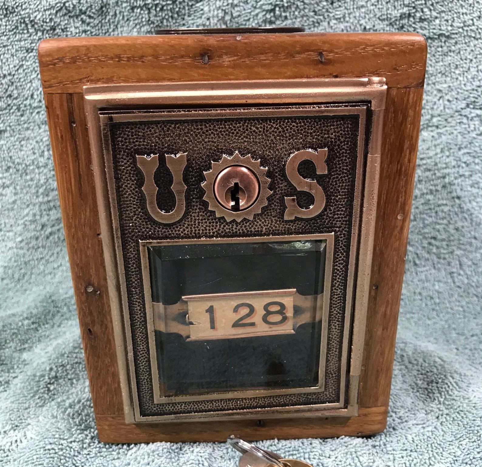 US Burst Keyed Post Office Lock Box Bank #128 - Etsy