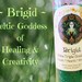 BRIGID Candle Celtic Healing Goddess Vigil Ritual Fixed W/quartz ...