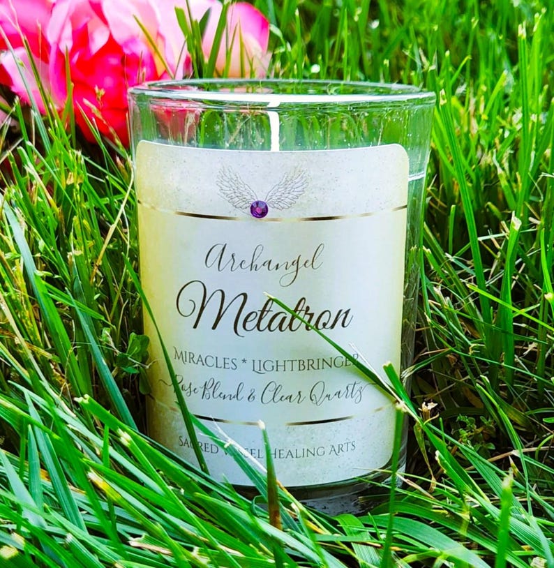 Archangel Metatron Candle, Angel Ritual Prayer Candle, Angel Intention ...