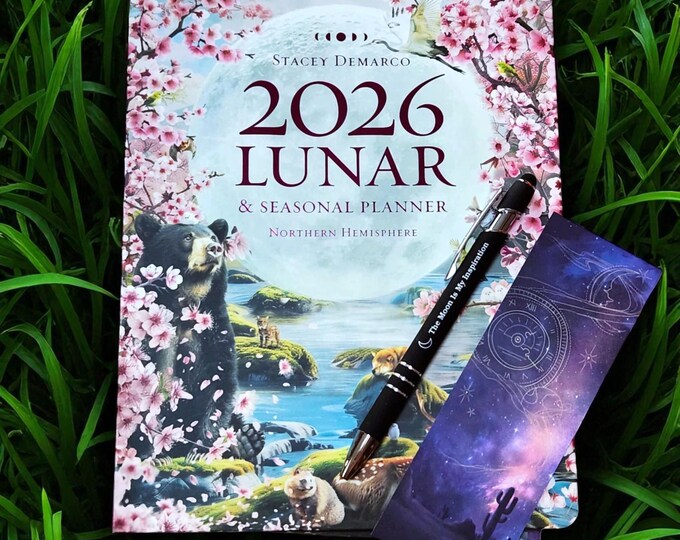 Lunar Seasonal Diary 2026 + Bonuses Astrology Planner Wheel of the Year ...