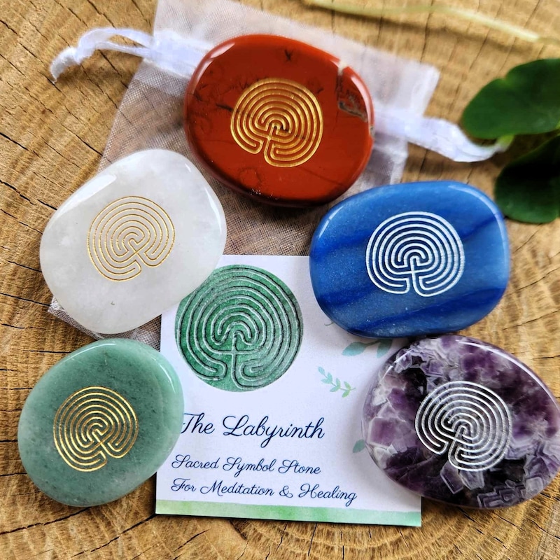 Labyrinths With Crystals - Etsy
