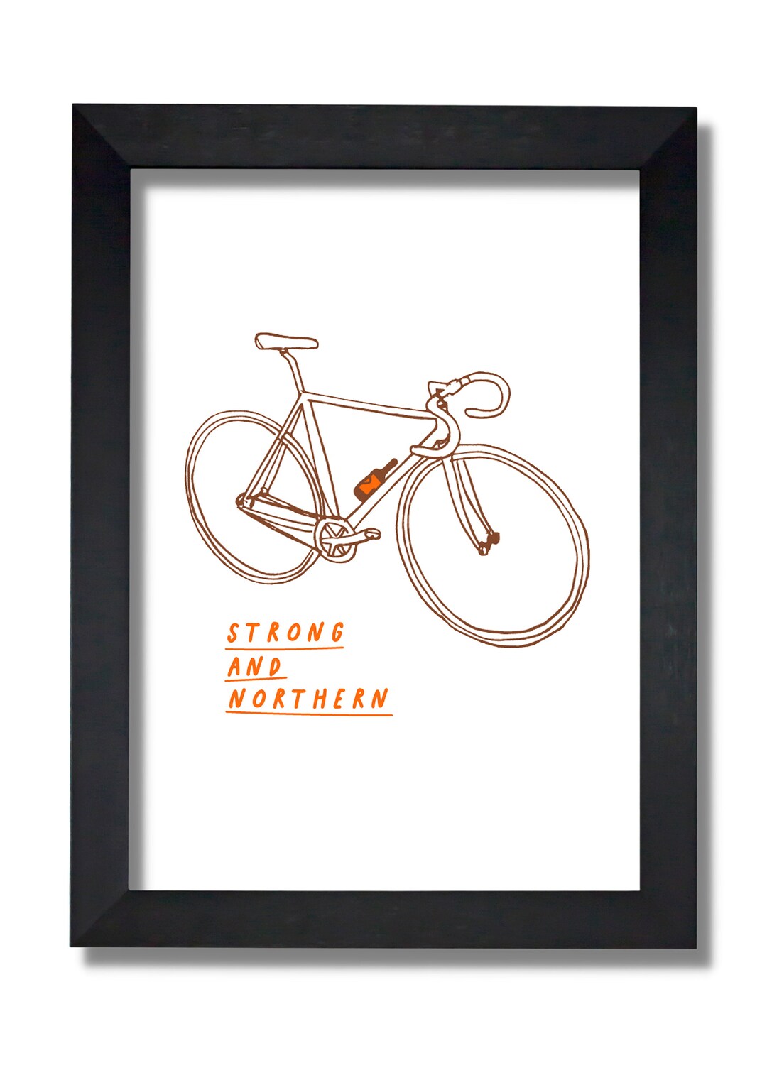 Strong and Northern X Henderson's® A4 or A3 Screen-print - Etsy