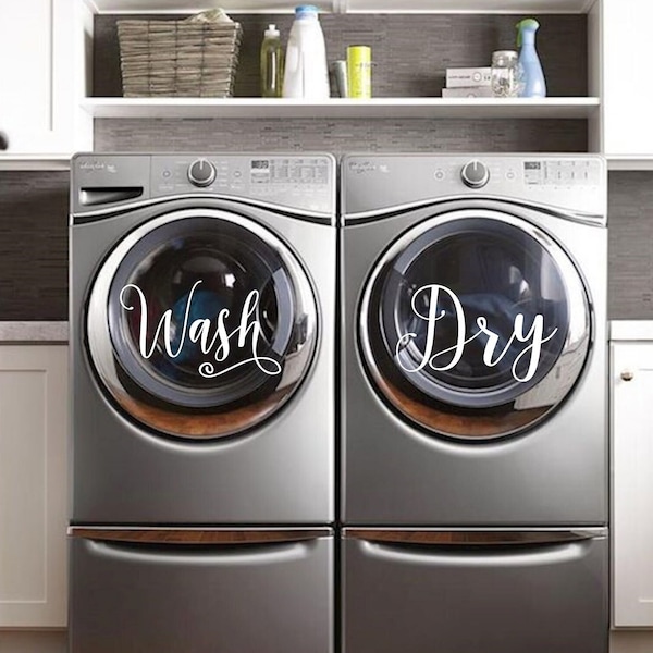 Washer Decal - Etsy