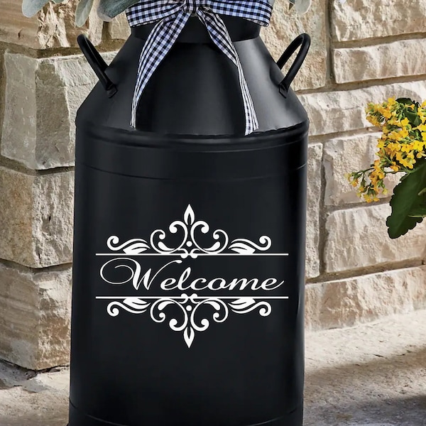 Milk Can - Etsy