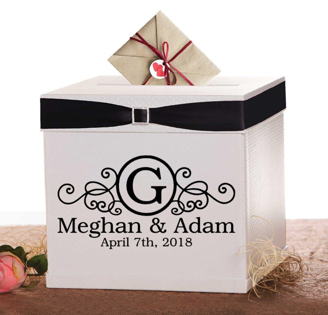 Wedding Card Decal | Wedding Decor | Cards Wedding Decal | Cards Decal ...