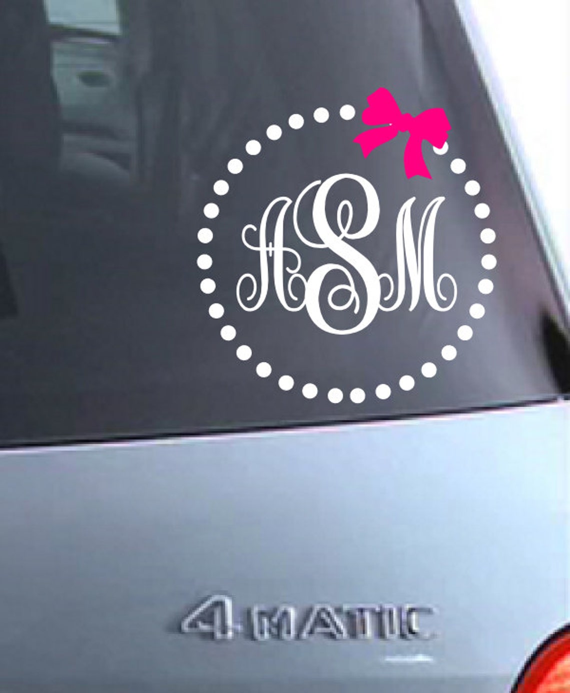 Personalized Name Decal | Monogram Decal | Monogram Decal | Car Decal ...