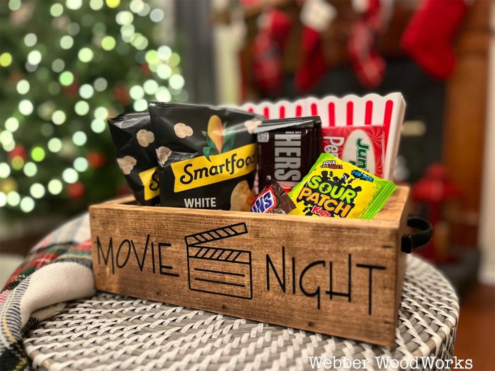Movie Night Box, Movie Night Snack Box, Movie Night Gift Box, Movie ...