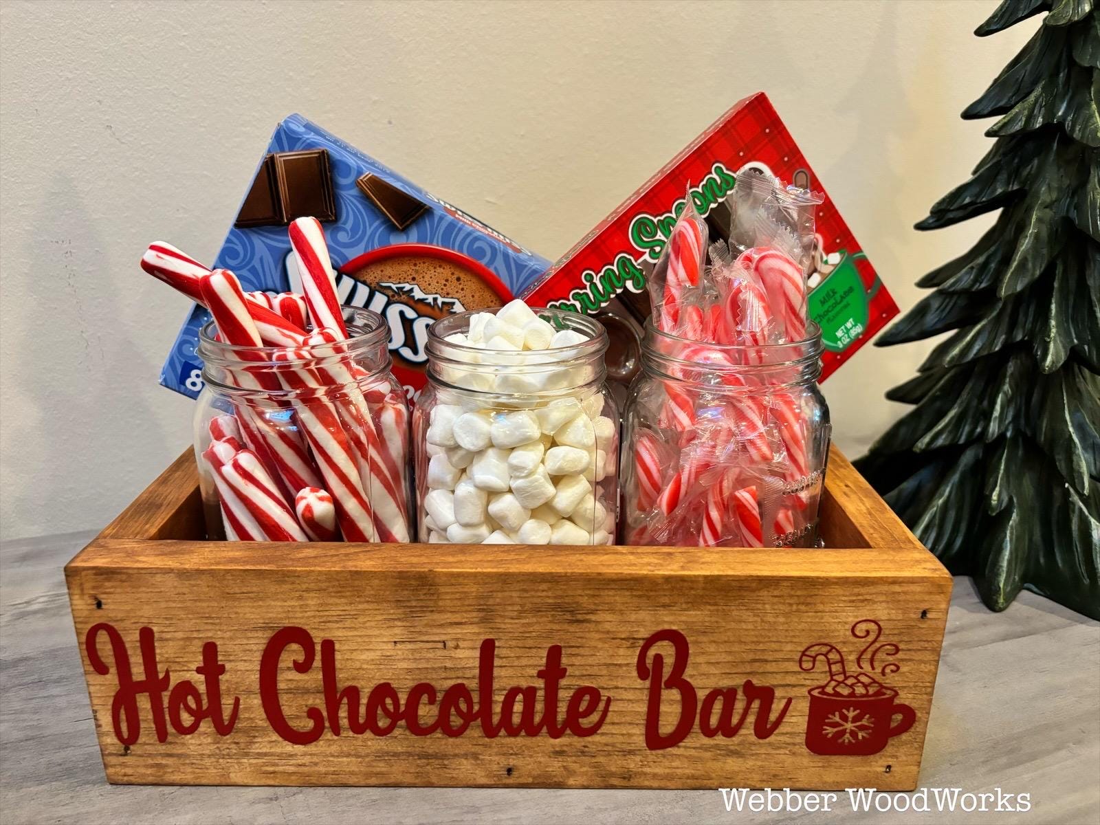 Hot Chocolate Bar Box, Hot Chocolate Snack Box, Hot Chocolate Gift Box ...