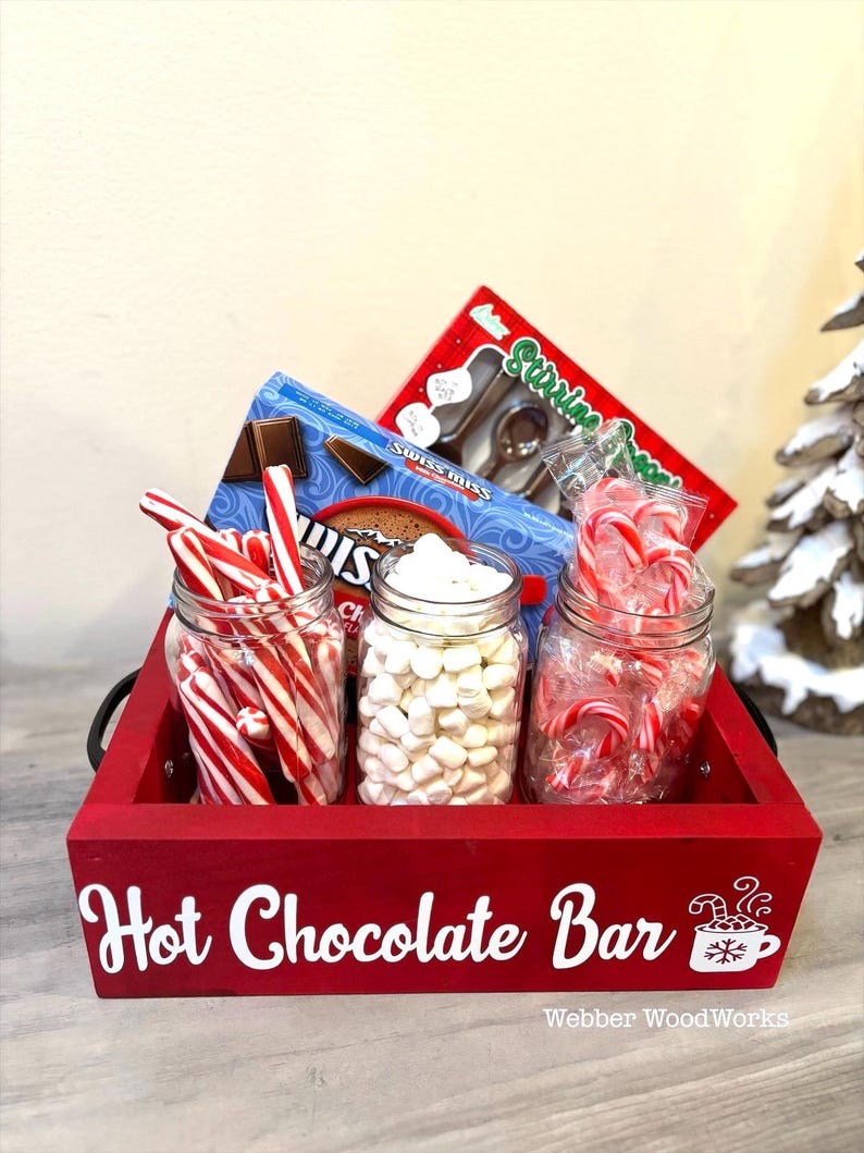 Hot Chocolate Bar Box, Hot Chocolate Snack Box, Hot Chocolate Gift Box ...