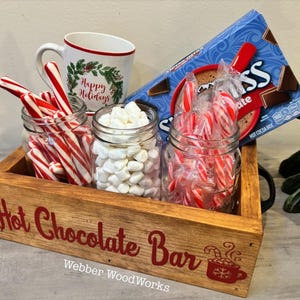 Hot Chocolate Bar Box, Hot Chocolate Snack Box, Hot Chocolate Gift Box ...