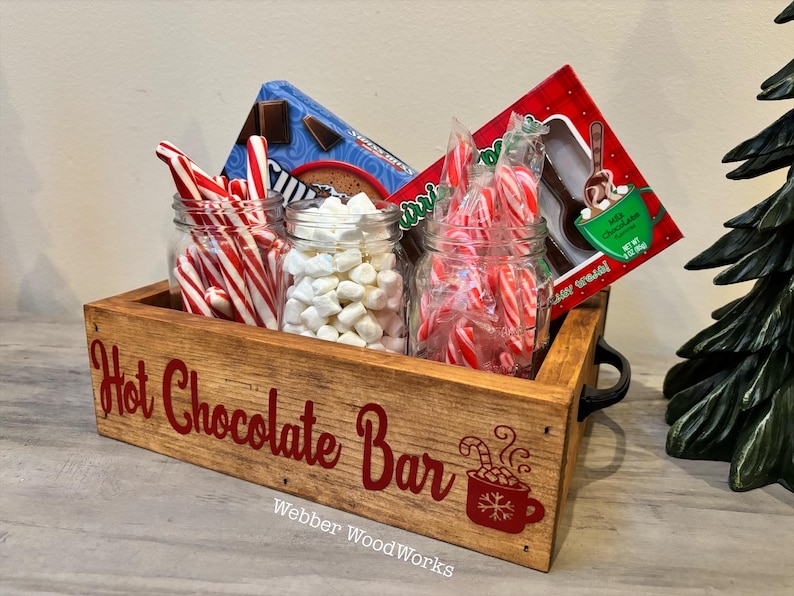 Hot Chocolate Bar Box, Hot Chocolate Snack Box, Hot Chocolate Gift Box ...
