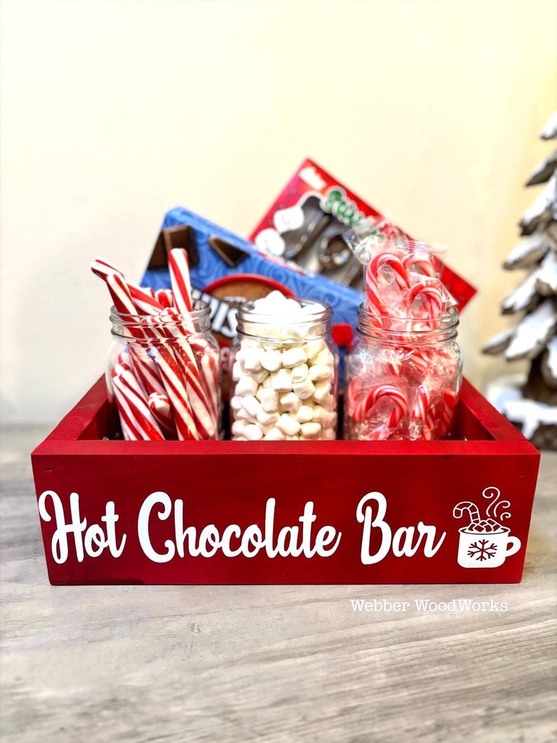 Hot Chocolate Bar Box, Hot Chocolate Snack Box, Hot Chocolate Gift Box ...